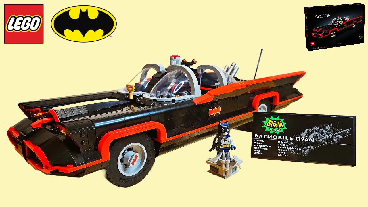 LEGO Batman Classic TV Series Batmobile (76328) - Speed Build & Review ...