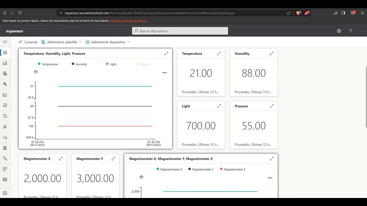 Azure IoT Central using the Azure SDK for C Arduino library - YouTube