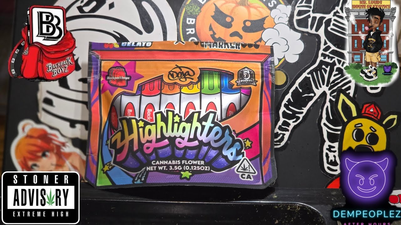 Doja Pak | Backpackboyz 🎒 | Highlighters | Strain | Review | DemPeoplez ...