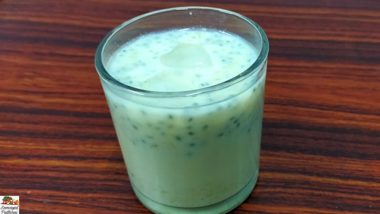 Milk Sarbath in Tamil | Nannari Paal Sarbath | Summer Drinks | பால் ...
