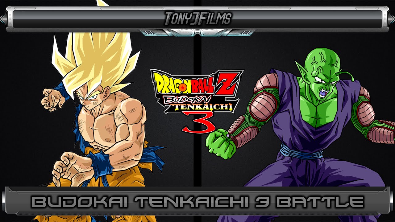 DBZ BT3: Super Saiyan Goku (Mid) vs Piccolo (End) - YouTube