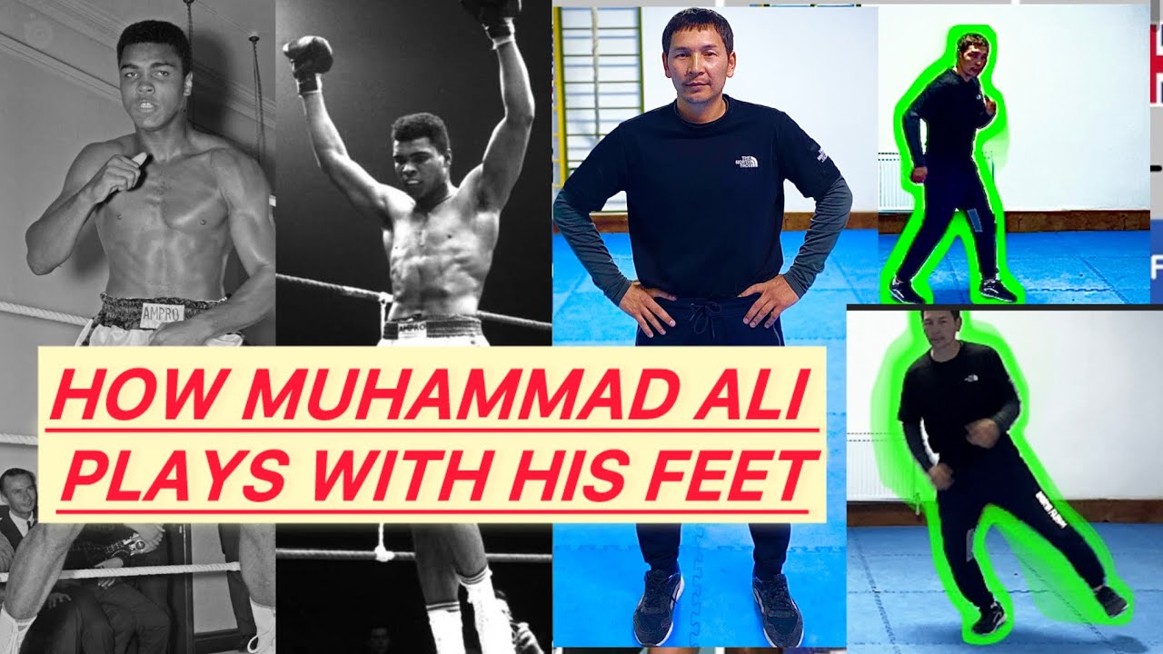 How Muhammad Ali plays with his feet #boxing #muhammedali #youtube ...