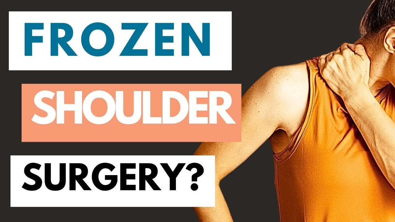 Frozen Shoulder Surgery ? Capsular Distension Surgery For Treating ...