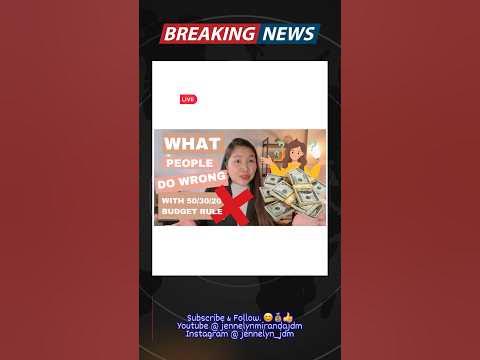 What people do wrong budgeting? - YouTube