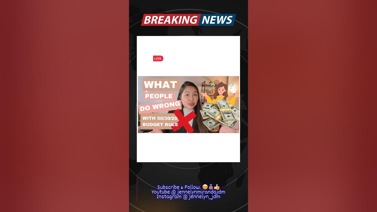 What people do wrong budgeting? - YouTube