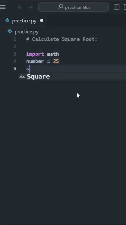 Calculate Square Root Python Pythonprogrammingcodinglearnpython Pythonforbeginners Youtube