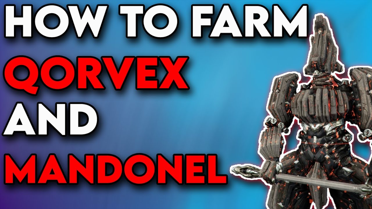 How to farm Qorvex and Mandonel in Warframe Whispers in the Walls - YouTube
