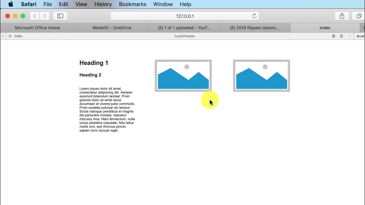 Axure RP 9, week 1.1, overview of the user interface - YouTube