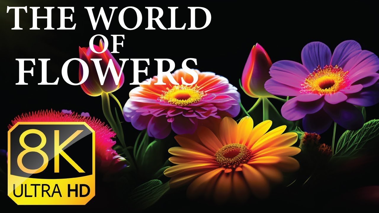 The Most Beautiful Flowers Collection 8K ULTRA HD HDR 60FPS DEMO - YouTube