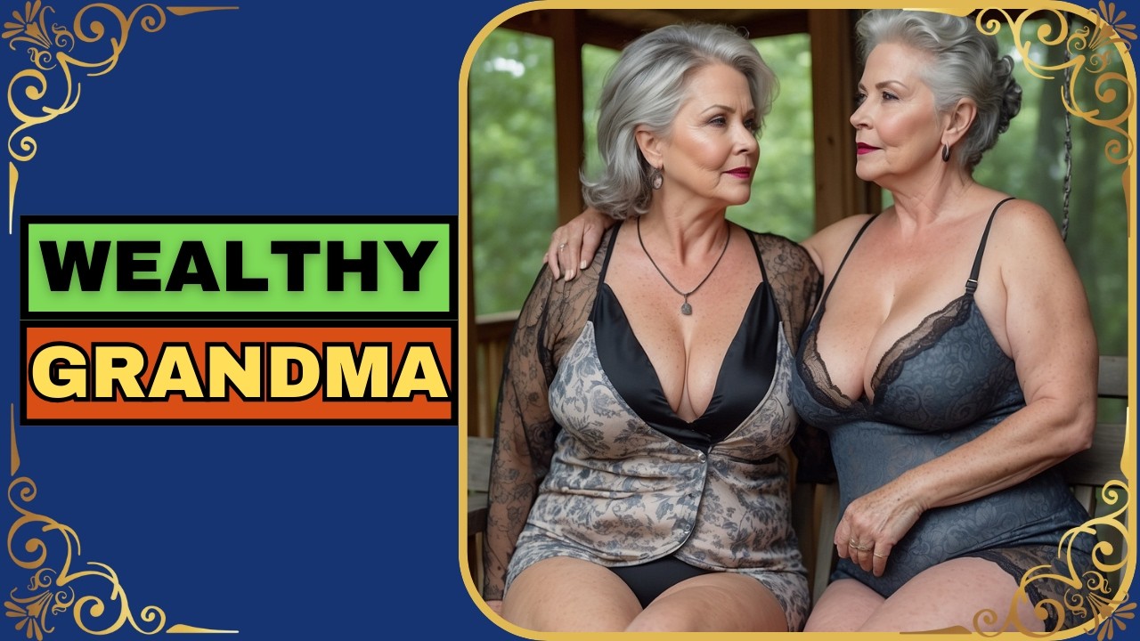 Wealthy Grandma Over 65💞Girl Friends💋Lookbook - YouTube