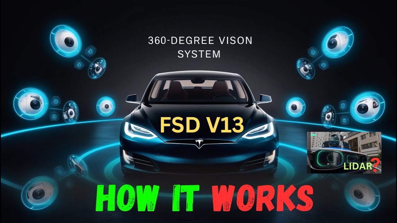 Tesla FSD V13: Cracking the Code of Vision-Based Self-Driving - YouTube