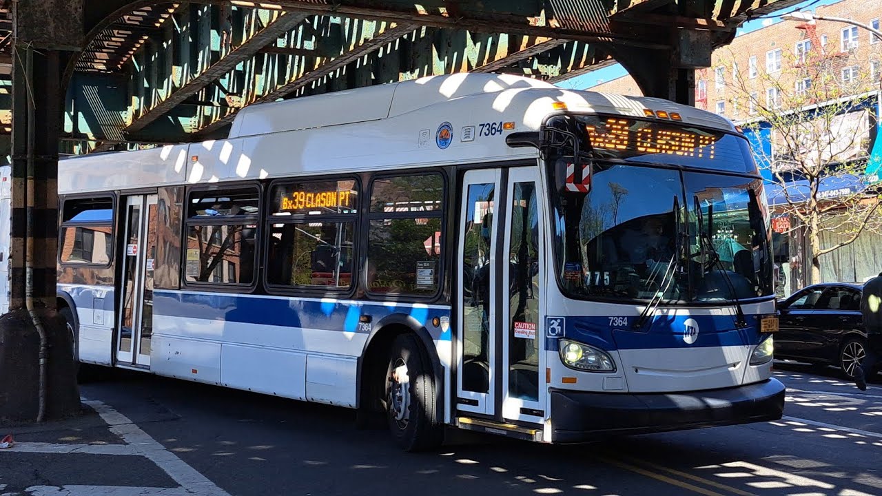 [Rare!]:Clason Point bound 2015 New Flyer XD40 'Xcelsior' [7364] on the ...