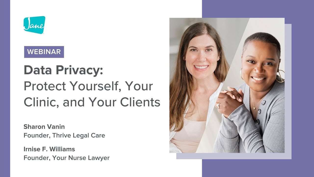 Data Privacy: Protect Yourself, Your Clinic, and Your Clients - YouTube