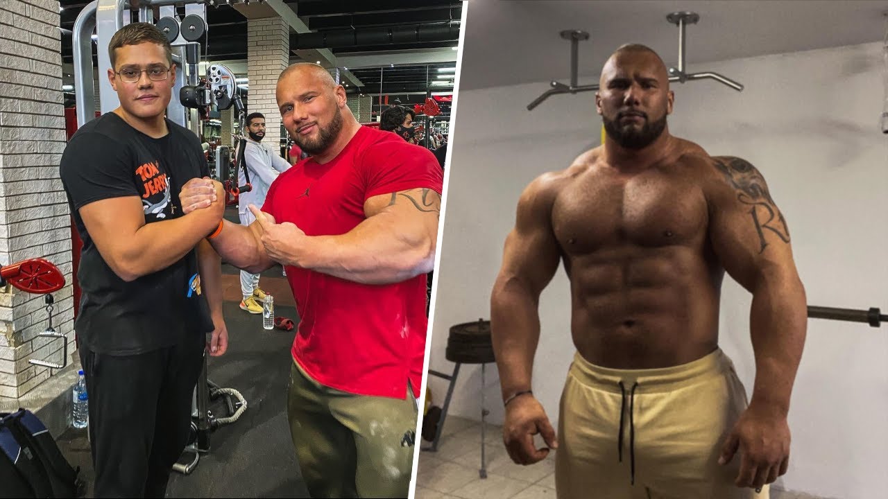 German Hulk | Leonidas Arkona | Armwrestling Matches + Training | - YouTube