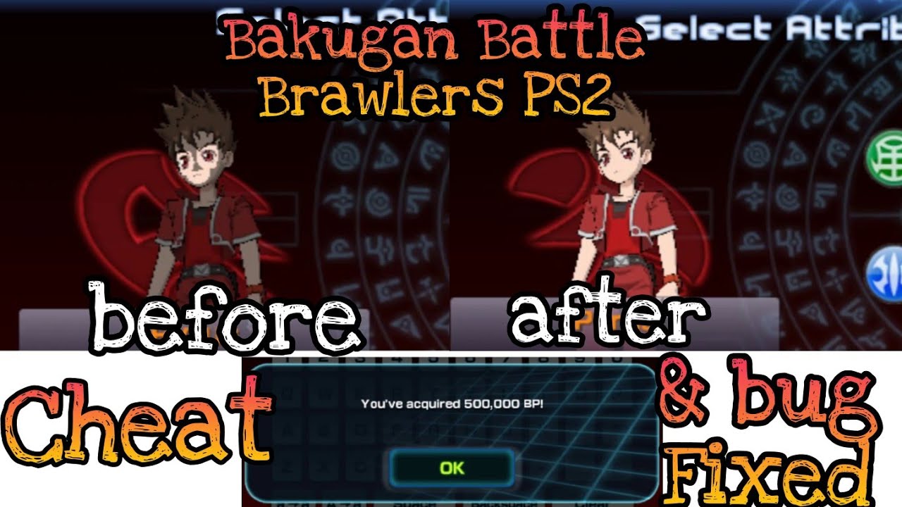 Bakugan Battle Brawlers PS2 : Cheat and bug fixed - YouTube