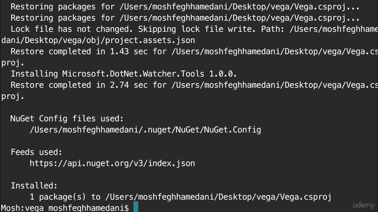 ASP.NET Core | #11 - .NET Watch Tool [By Mosh Hamedani] - YouTube