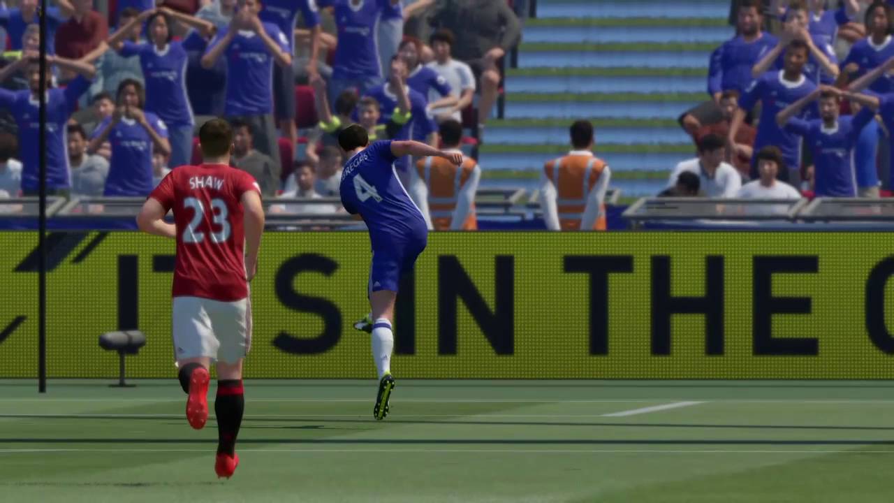 First View - FIFA 17 - FA Cup Final - CHE vs MUN - YouTube