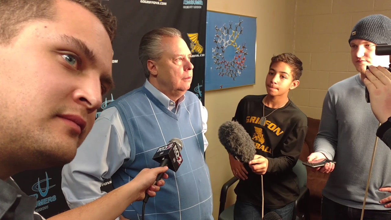 Rob Edmisson postgame 1/28/17 vs Northwest Missouri - YouTube