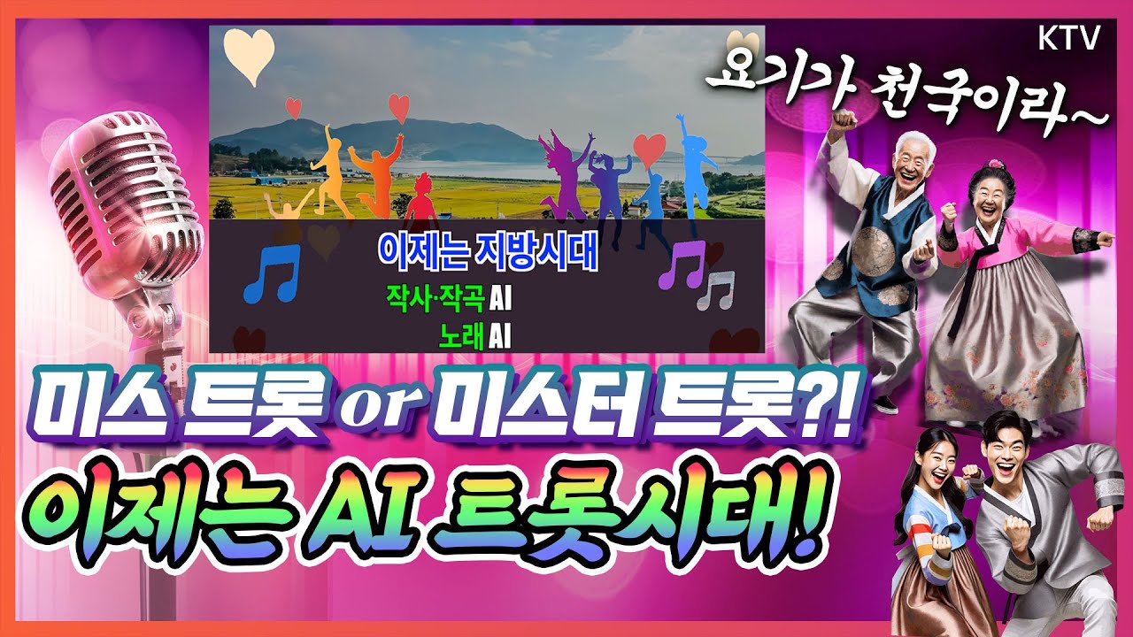 중독성 무엇 Ai가 직접 만들어 부른 트로트 미스트롯 미스터트롯 이을 차세대 가왕 Ai🏆들을수록 신나고 왠지 모르게