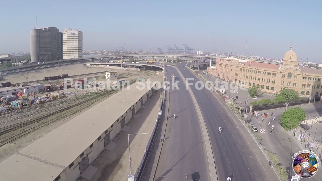 Aerial Shot Of Efu Building, Karachi - YouTube