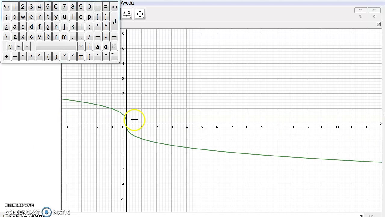 FUNCIÓN RADICAL USANDO GEOGEBRA 2 - YouTube