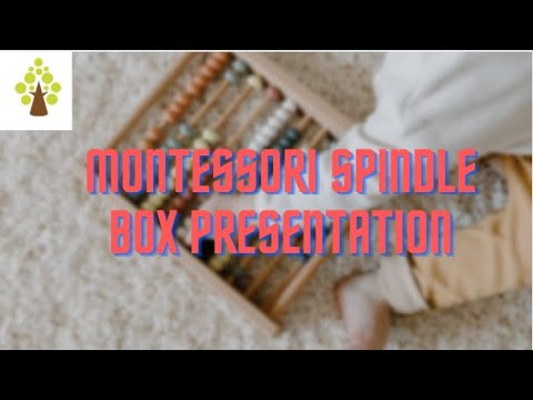 Montessori Spindle Box Presentation - YouTube
