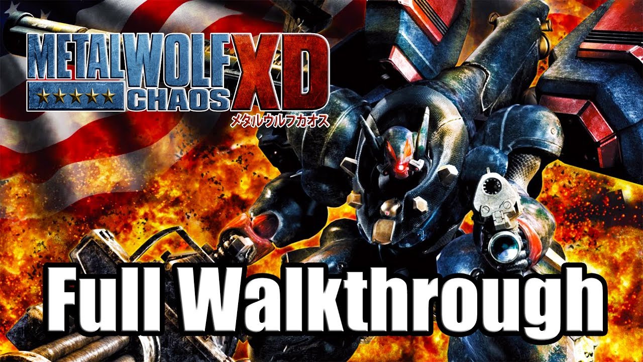 Metal Wolf Chaos XD [PS4 PRO] Gameplay - Full Walkthrough with ENDING ...