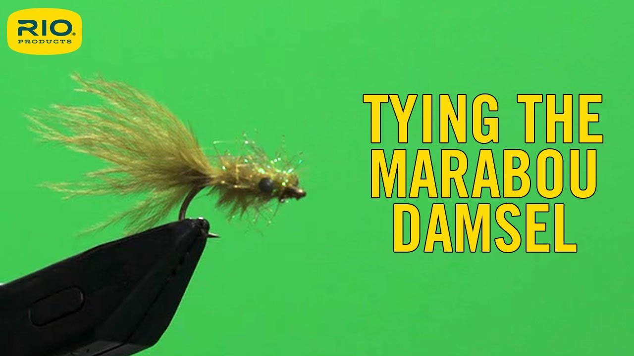 Tying The Fly - The Marabou Damsel - YouTube