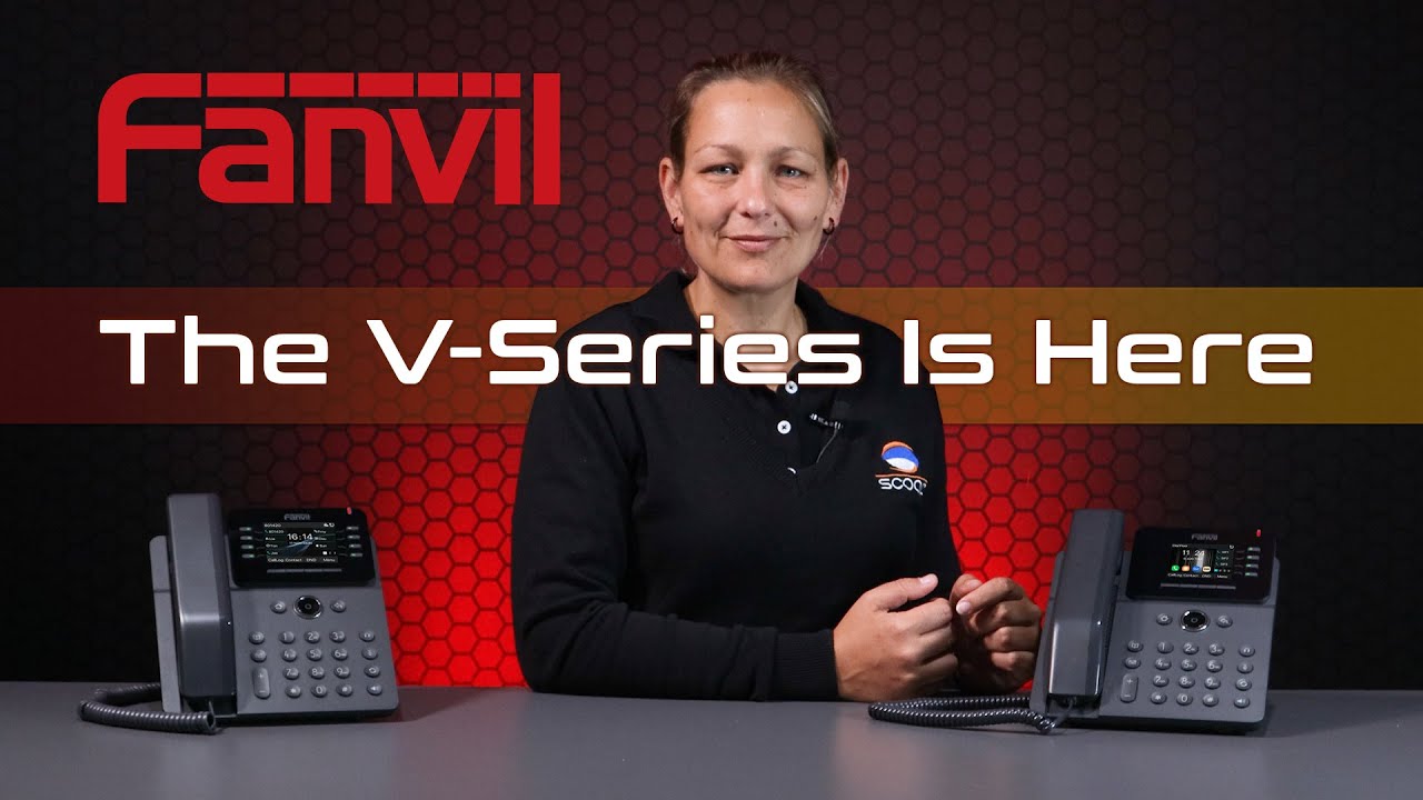 Fanvil V-Series Business IP Phones | V62G, V62W, V61G and V61W - YouTube