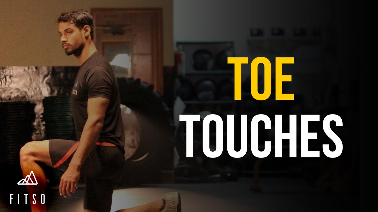 Toe Touch Hamstring Stretch - YouTube