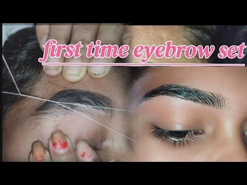 Eyebrow Full tutorial videos || #viralvideo#eyebrowsvideo@SaumyaSarkar ...