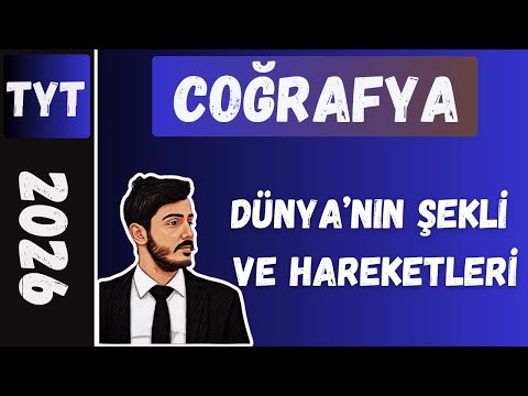 7) Dünya'nın Yıllık Hareketi ve Eksen Eğikliği Konu Anlatımı🌍 TYT Coğrafya | 2025📌