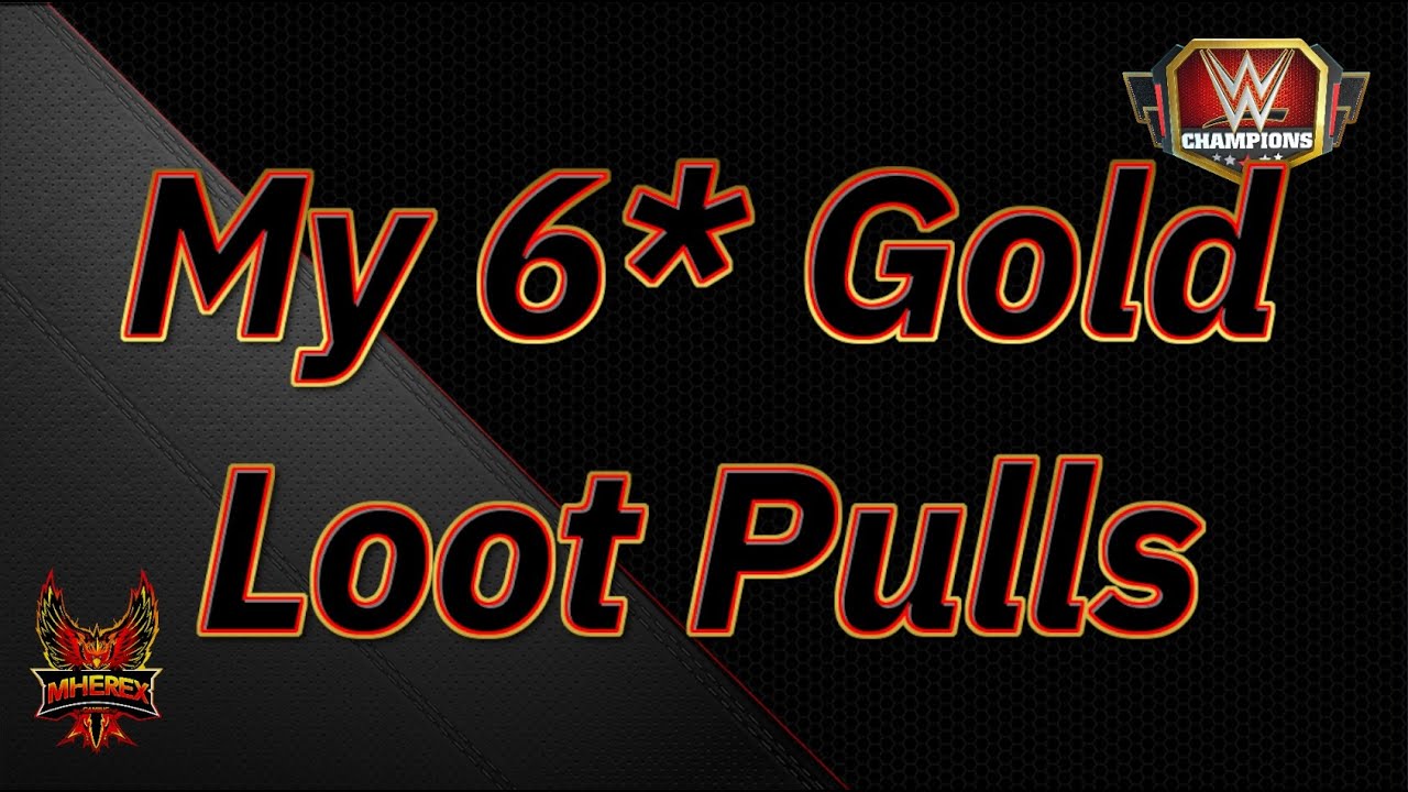 My 6* Gold Loot Pulls - YouTube