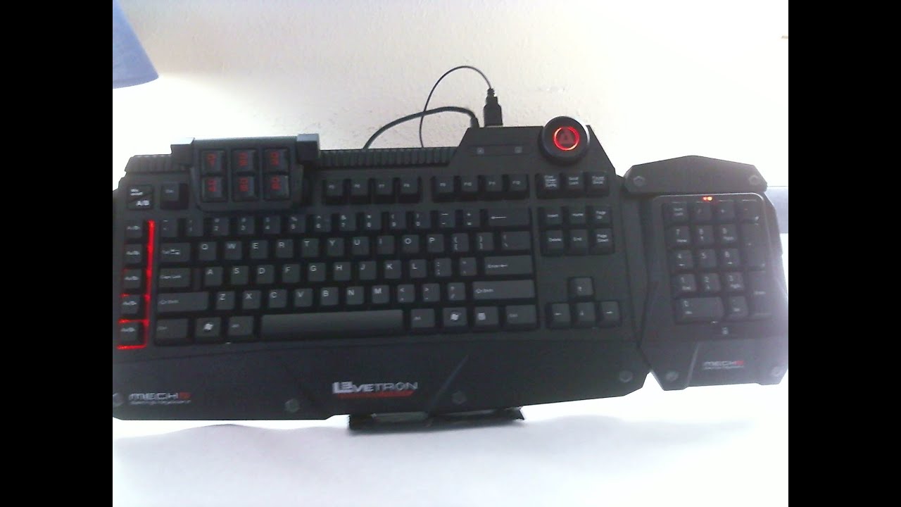 Azio Levetron Mech 5 Gaming Keyboard Unboxing/Review (KB577U) - YouTube