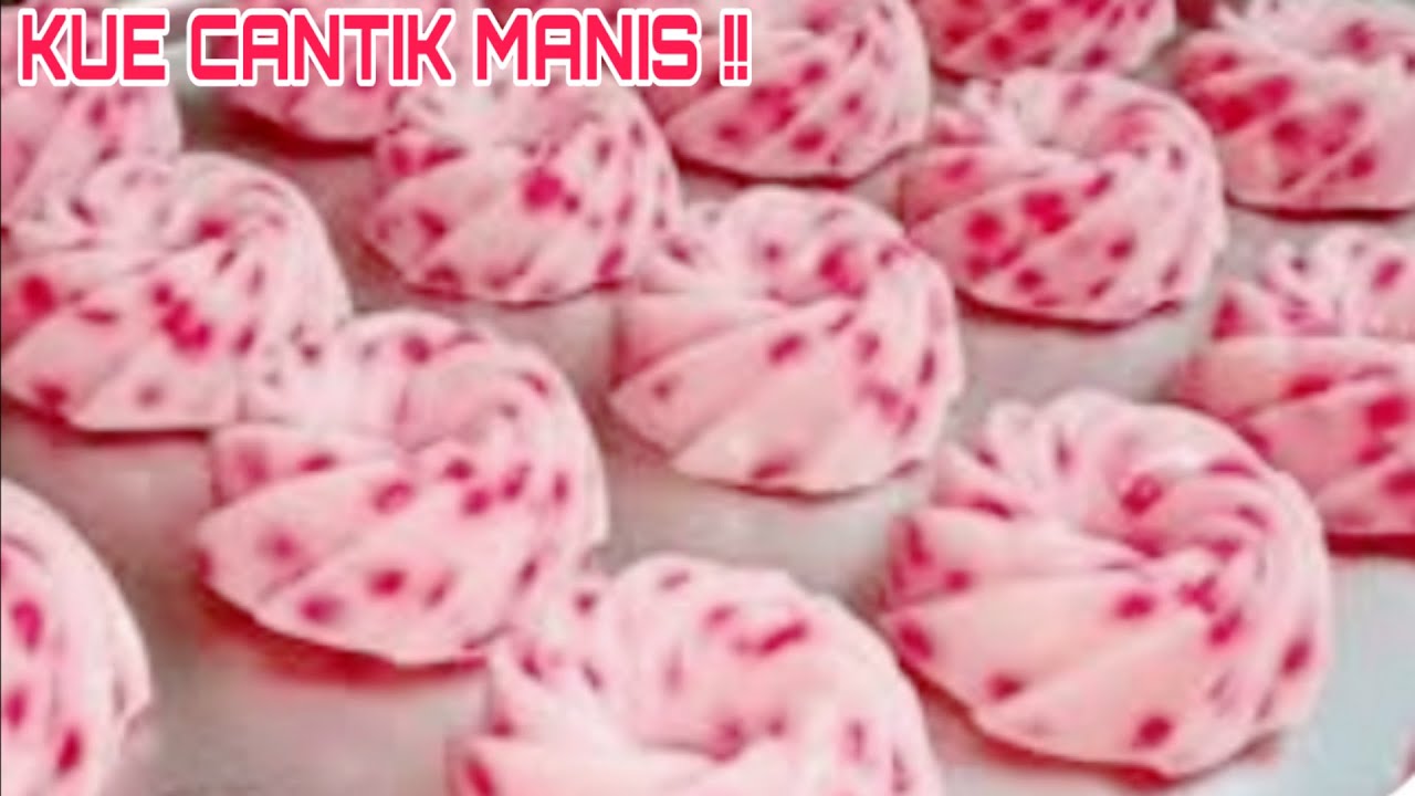 RESEP KUE CANTIK MANIS MUTIARA ️Praktis Tanpa Dikukus Tidak Mudah Basi ...