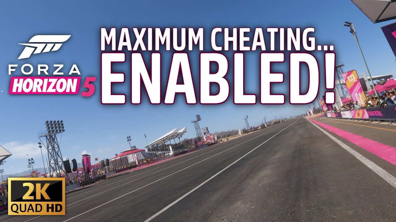 New Way Of Cheating In Forza Horizon 5: Flying Cars - YouTube