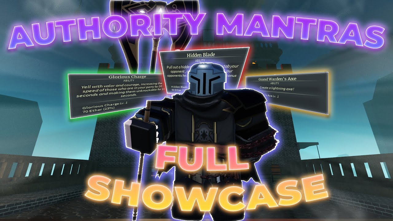 Every NEW Authority Mantra In Deepwoken (FULL Showcase!) - YouTube