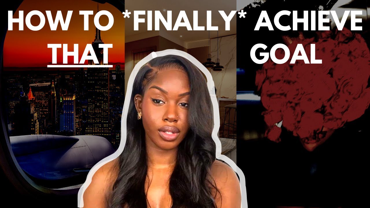 How to set goals and *actually* achieve them in 2024 | why you keep setting the same goal ...