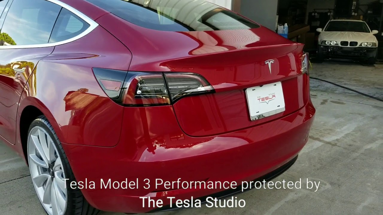 Tesla Model 3 Performance. Paint Protection by The Tesla Studio Tampa ...
