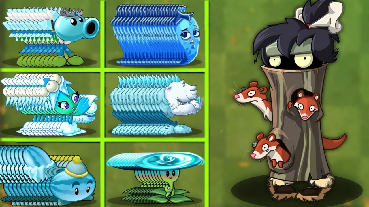25 Weasel Hoarder VS All Plant Max Level || Who Will Win? || Pvz2 ...
