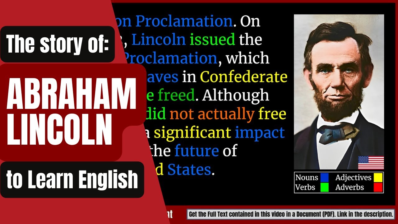 Learn English with stories (Abraham Lincoln) - Learn English With ...