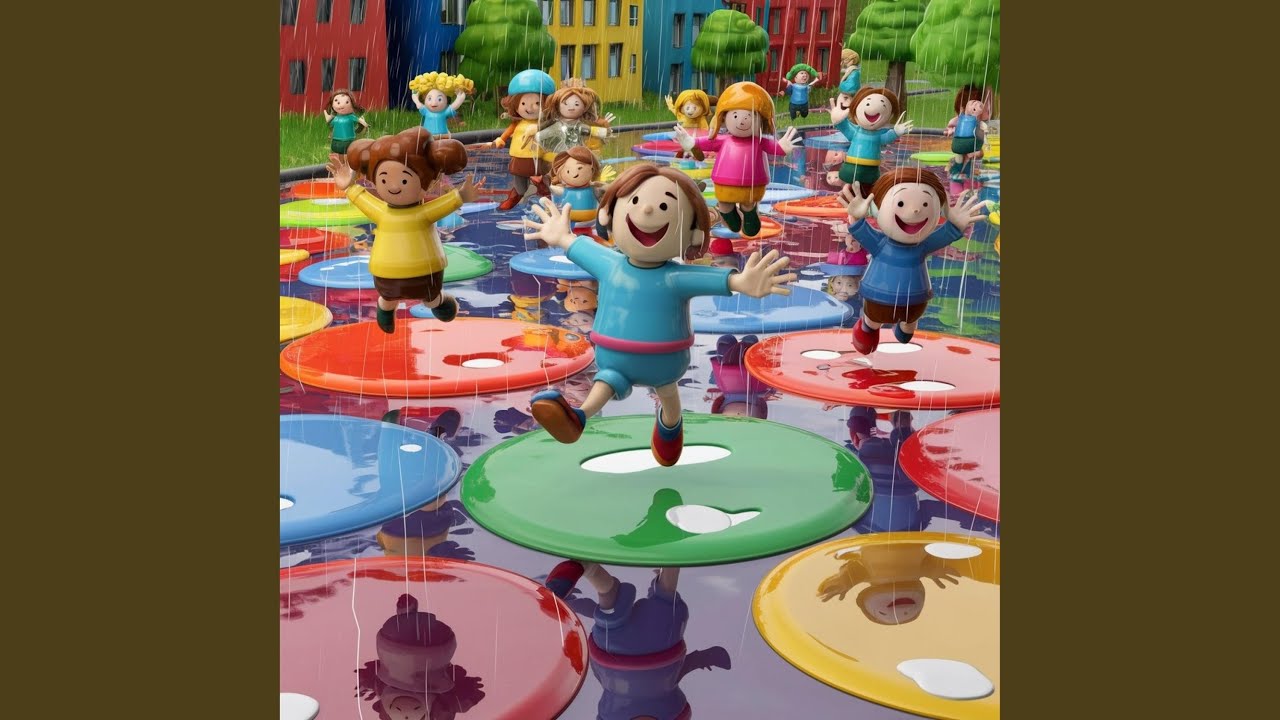 Puddle Jumping Fun - YouTube