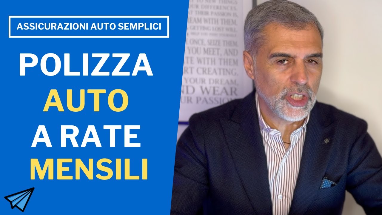 Polizza auto a rate mensili: ora conviene farla. - YouTube
