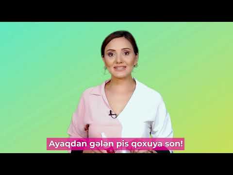 Ayaqda Tərləməyə, Göbələyə, Pis Qoxuya SON! l Ayaq Spreyi l Gilli 1881 l Zəy daşından təbii məhsul