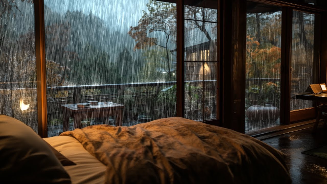 COZY RAIN bedtime sounds - Sleep Fast and Sleep Deep with Rain Sounds ...