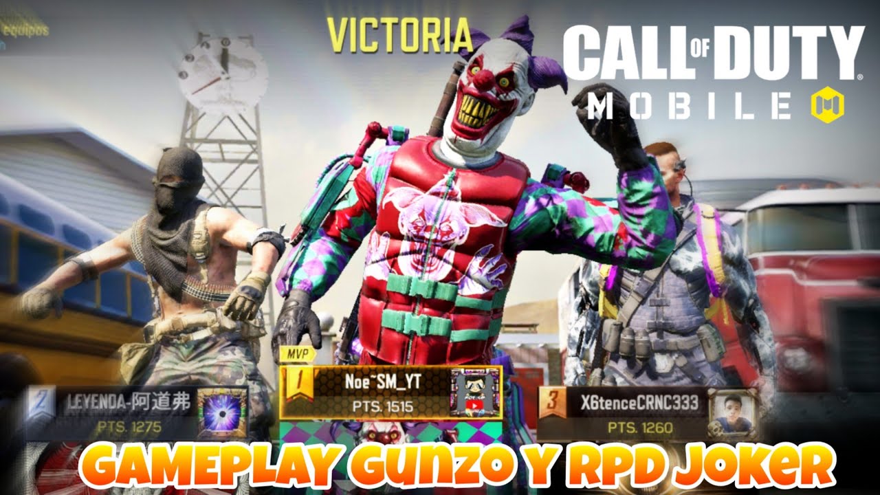 PROBANDO LA NUEVA RPD JOKER Y NUEVO PERSONAJE GUNZO | CALL OF DUTY ...