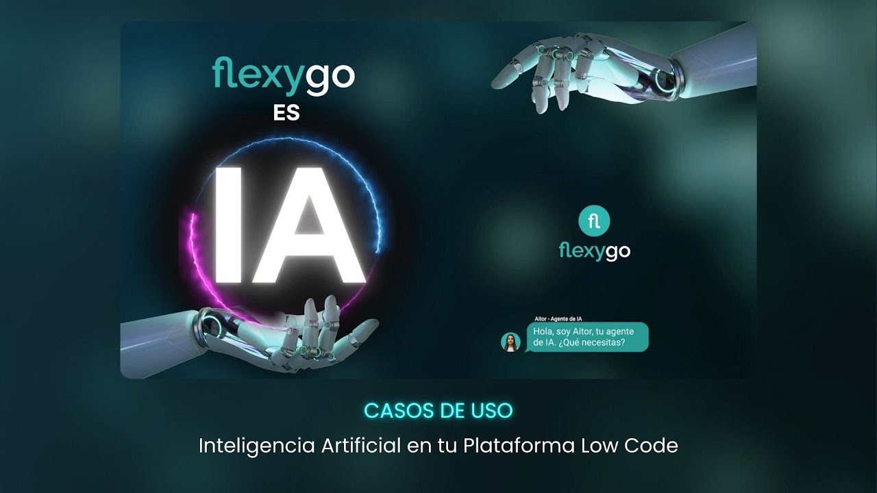 CASOS DE USO de la IA de Flexygo. Inteligencia Artificial en tu plataforma Low Code. - YouTube