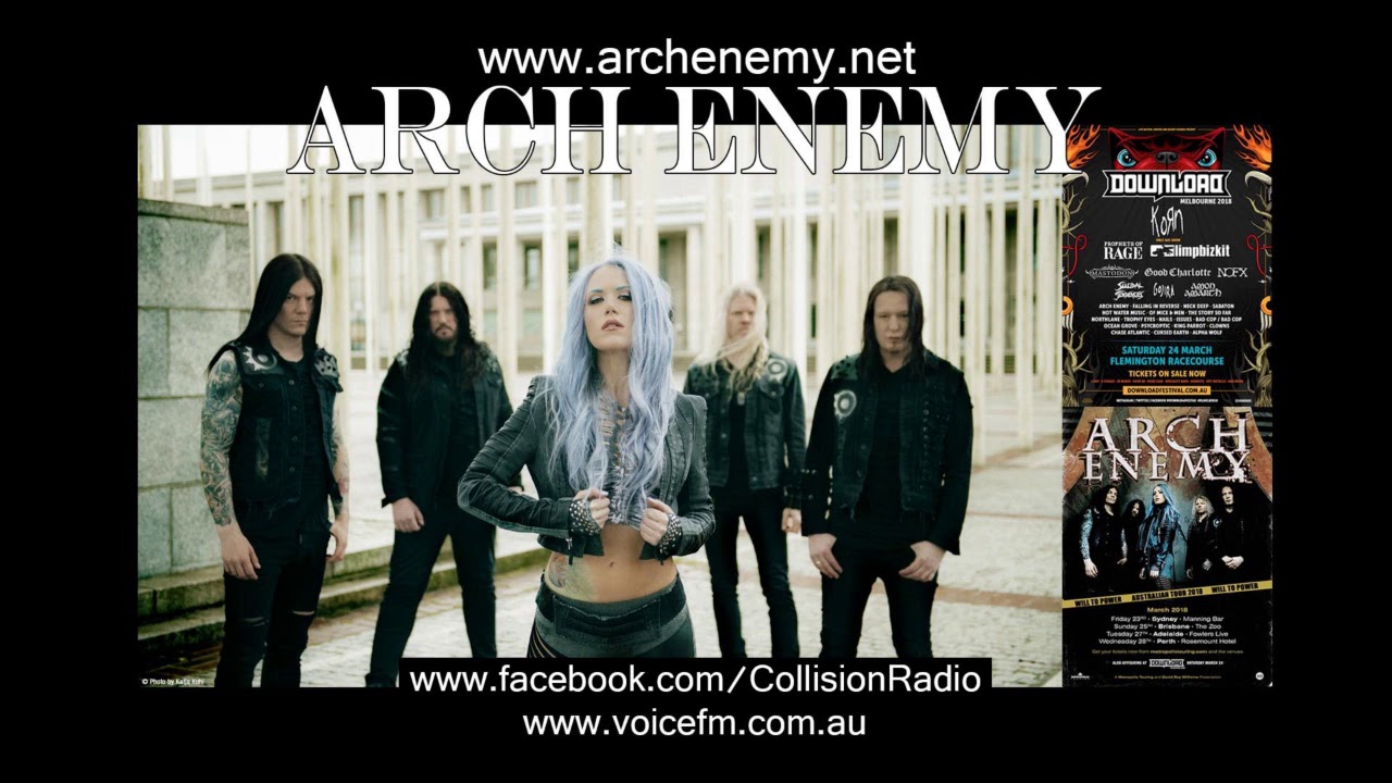 Arch Enemy - Daniel Erlandsson - Collision Interview - YouTube