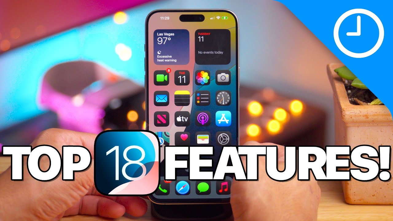 iOS 18 - Top Changes & Features for iPhone - YouTube