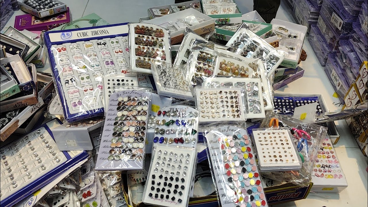 Chickpet Bangalore Wholesale Jewellery Shop 1Rs Only/Courier Available ...